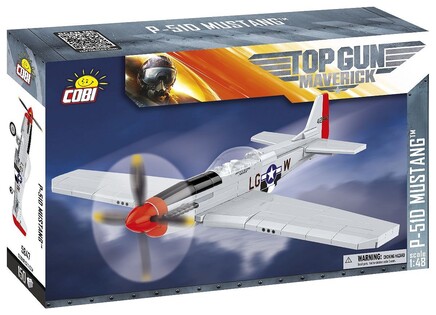 Cobi TOP GUN P-51 D Mustang, 1:48, 145 k - Small Army - letadla | RajHracky.cz