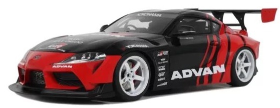 Toyota Supra GR Advan Schwarz 2020 - 1:18 | RajSpielzeug.de