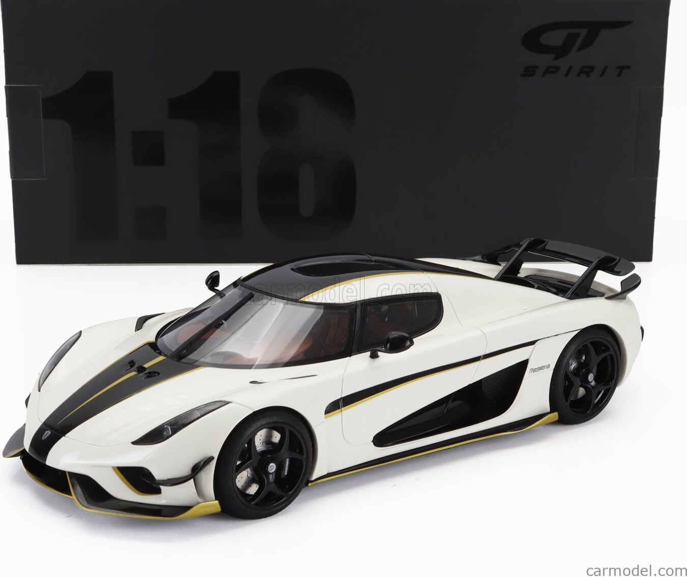 Koenigsegg White Koenigsegg Agera RS 2015 Arcticweiß 1/18 GT Spirit