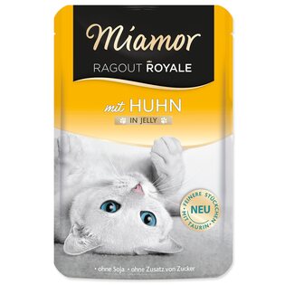 Pachet Miamor Ragout Royale Adult pui în gelatină 100g - Cutii și pungi ...