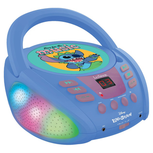Lexibook Leuchtender Bluetooth CD-Player Disney Stitch - CD- und DVD ...