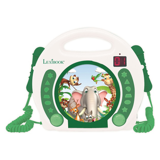 Lexibook CD player portabil cu 2 microfoane Animale - CD și DVD playere ...