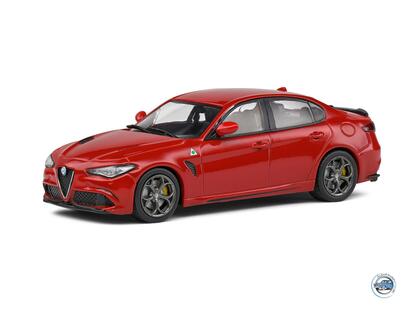 1:43 ALFA ROMEO GIULIA QUADRIFOGLIO RDEČA 2019 - 1:43 | Rajzaigrace.si