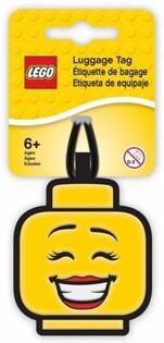LEGO® Iconic Jmenovka na zavazadla - Hlava holka - Cestovní kufry ...