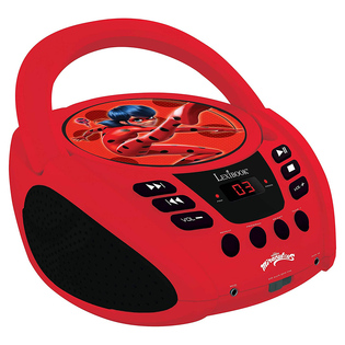 Lexibook CD player portabil Miraculous - CD și DVD playere pentru copii ...