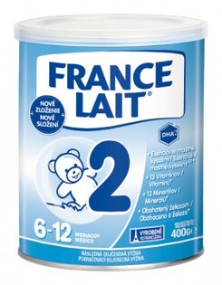 France Lait 2 lapte de continuare pentru sugari de la 6-12 luni 400g ...