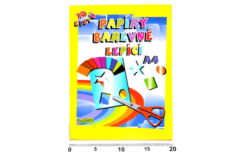 Hârtii colorate W adeziv A4, 10 coli - Restul | RaiJucării.ro