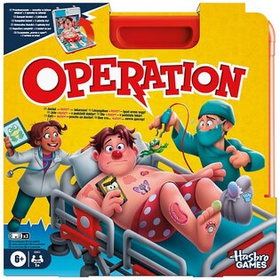 HASBRO - Operace dětská hra - Rodinné hry | RajHracky.cz
