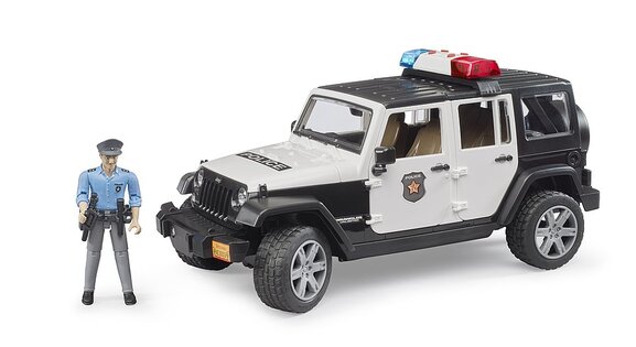 Bruder 02526 Jeep Wrangler Policie s figurkou - BRUDER auta a stroje ...