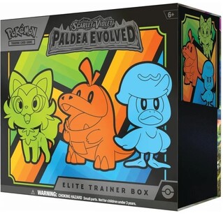 Pokémon TCG: SV02 Paldea Evolved – Caja de Entrenador Élite - Boostre ...
