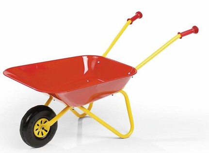 Roaba din metal pentru copii rosie - Unelte de grădină pentru copii ...