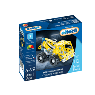EITECH építőkészlet Mini autó keverővel 112 darab - Eitech építőjáték ...