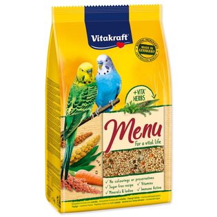 Hrana za papige Vitakraft Vital Menu 1kg - Mješavine | Rajzaigracke.hr