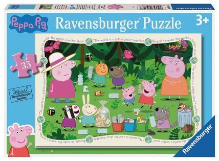 Ravensburger Peppa Pig 35 dielikov - Detské puzzle | RajHraciek.sk