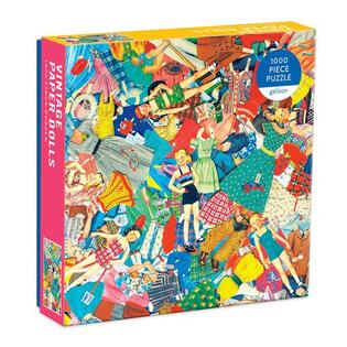 Galison Puzzle Papír Babák Vintage 1000 darabos - Puzzle 1000 darab ...