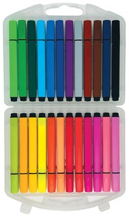 CreaFun - Perivi markeri - trokutasti 24 boje - Bojice i flomasteri ...