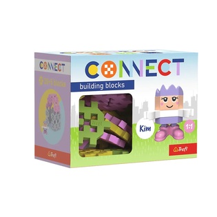 Trefl Gradnja Connect Pocket Girl: Kim - Kocke | Rajzaigrace.si