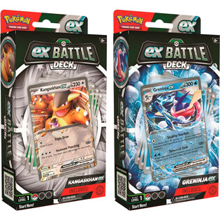 Pokemon TCG: fost Battle Deck - Kangaskhan și Greninja - Cutii ...