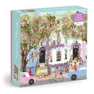 Galison Puzzle Tavaszi terasz Joy Laforme 1000 darabos - Puzzle 1000 ...