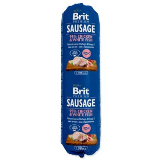 Salam Brit Carnat pui si peste alb 800g - Cutii și pungi | RaiJucării.ro