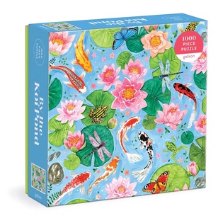 Galison Puzzle Rybníček s Koi kapry 1000 dielikov - Puzzle 1000d ...