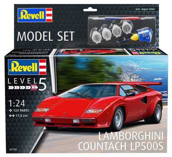 ModelSet auto 67730 - Lamborghini Countach LP500S (1:24) - Osobné ...