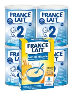 France Lait 2 fórmula de continuación para lactantes de 6-12 meses ...