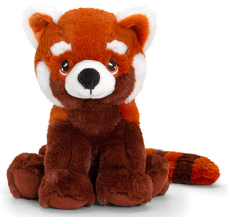 Plush Keel Panda rosu 25cm - Jucării mici de pluș | RaiJucării.ro