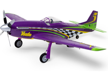 E-flite P-51D Voodoo 0.44m SAFE Selectați BNF Basic - Motor electric ...