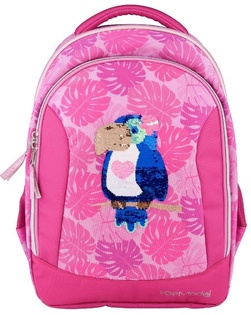 Top Model Školski ruksak, Tukan, mijenjajući šljokičasti prikaz ...