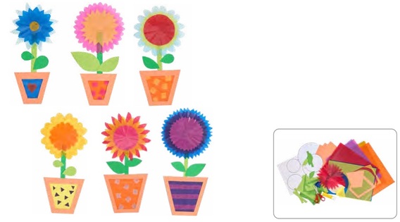 Haba Craft Kit Set creativ Flori imagini pentru fereastră - Creație ...