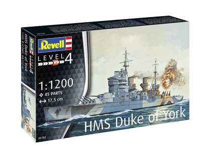 Plastic ModelKit loď 05182 - HMS Duke of York (1:1200) - Vojenské lode ...
