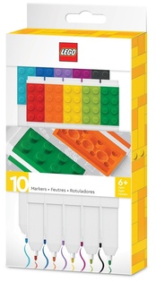 LEGO Fixy, mix barev - 10 Ks - Pastelky a fixy | RajHracky.cz