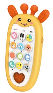 Maamaa Kindertelefon mit Giraffeneffekten 13,5 cm - Interaktives ...