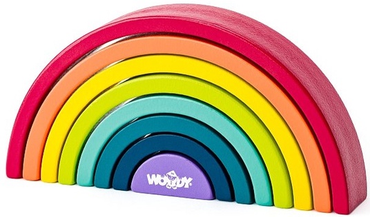 Arcuri de echilibru Woody Rainbow - Jucării educative din lemn ...
