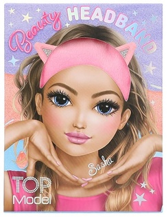 Top Model Kozmetični trak za lase z ušesi, Roza, Sasha - Lepota in jaz ...