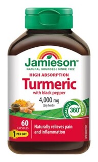 Jamieson Curcumin mit schwarzem Pfeffer 60 Kapseln ...