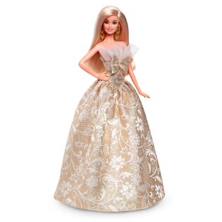 Mattel Barbie Vianočná bábika Signature 2025 Holiday blondínka - Barbie ...