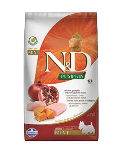 ND Dog Pumpkin Adult Mini 2,5 kg tök, gabona, alma - Granulátum ...
