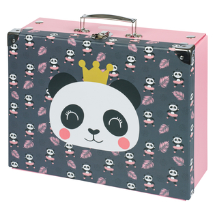 Geanta școlară panda pliabilă BAAGL cu furnir - Valize pentru copii ...