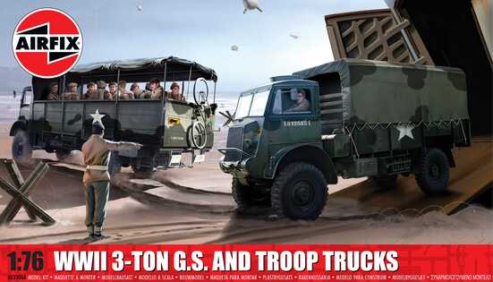Classic Kit military A03306A - WWII 3-ton 4x4 General Service & Troop ...