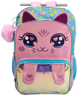 Rucsac Pisica Roz 42 cm - Ghiozdane pentru copii | RaiJucării.ro