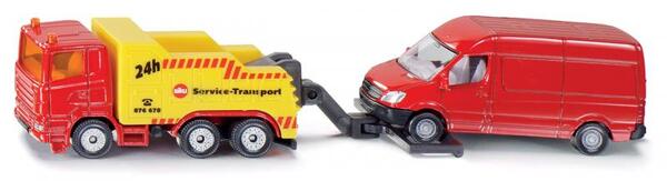 SIKU Super - Camion de remorcare cu autoutilitară - Siku Super 1:50 ...