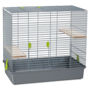 Cusca Animale Mici Kotrba pentru chinchilla gri 70x40x65cm - Cuști și ...