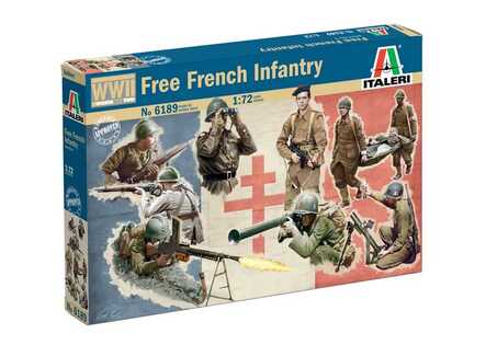 Figurine del kit modello 6189 - Seconda guerra mondiale - Fanteria ...