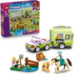 LEGO® Friends 42695 Remorcă cu cal și mânz - LEGO® Friends | RaiJucării.ro