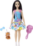 Barbie HLL18 Az első Barbie babám – Fekete haj Rókával - Barbie ...